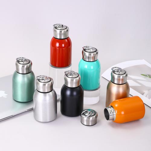 Jual Termos Portable Mini 300ml Termos Hot Cold Stainless Steel Termos ...