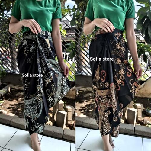 Jual Rok Batik Jarik Jadi Pinggang Karet Bawahan Kebaya Tradisional Aurel - Cream - Kota ...