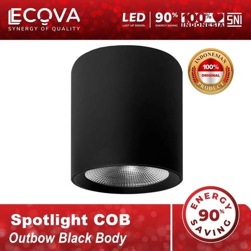 Jual Lampu LED ECOVA Spotlight COB Outbow 20W 30W 40W Original Murah ...