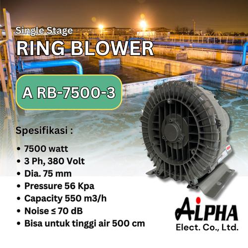 Jual ALPHA RING BLOWER 7500 Watt 380V 3Phase - Jakarta Barat - Pusat ...