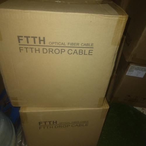 Jual kabel drop core fiber optik 1core 1sling panjang 1000meter ...