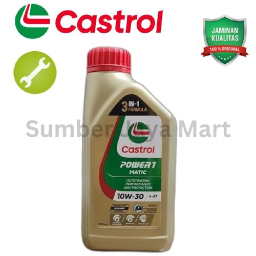 Jual Oli Motor Matik CASTROL POWER 1 MATIC 10W-30 - 800 mL - Kota ...