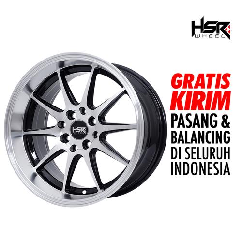 Promo Velg mobil r16 lubang 4 HSR TRIBE 1068 HSR Ring 16X7/8.5 Hole ...
