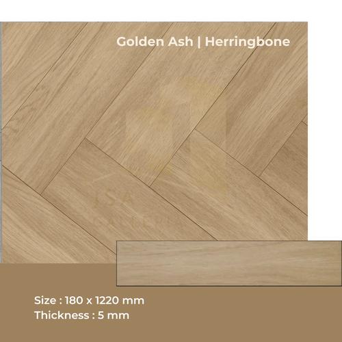 Jual SPC 150 x 750 mm - Roshan Golden Ash – Herringbone - Kota Bandung ...