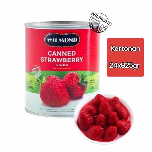 Jual Wilmond can strawberfry in syrup 825g - buah strawberry dalam ...