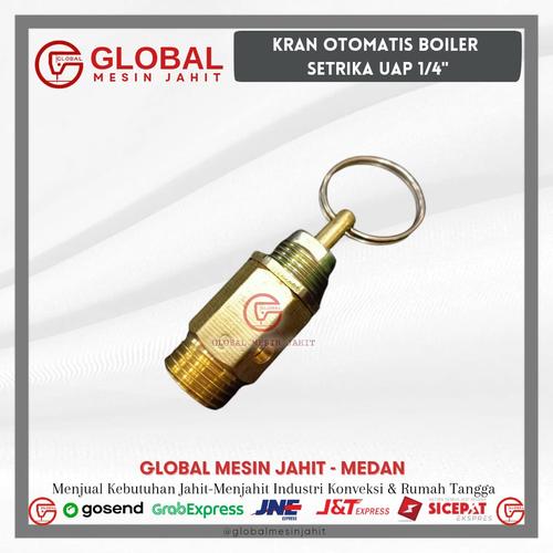 Jual KRAN OTOMATIS SETRIKA UAP SAFETY KERAN BOILER 1/4" - Kota Medan ...