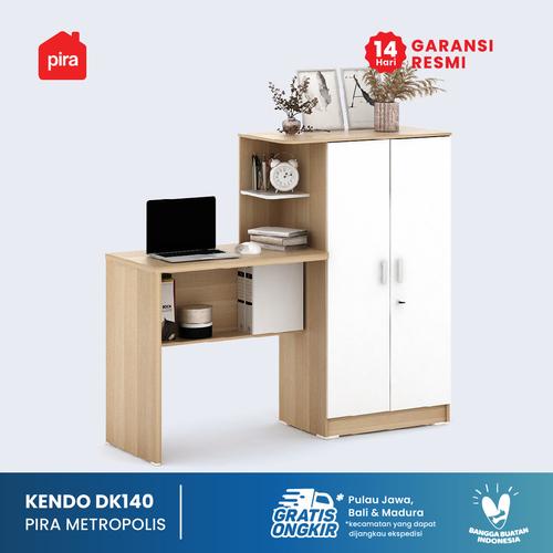 Promo Pira - Zack DK 80 Meja Kerja / Meja Belajar dengan Rak Buku - KENDO PRO O-W Cicil 0% 3x ...