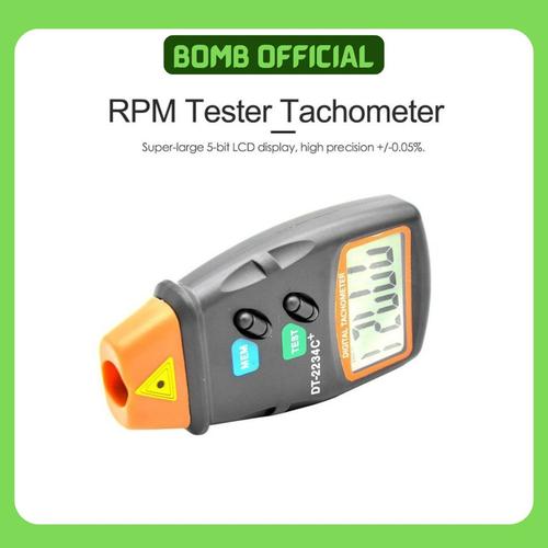 Jual Digital Tachometer LCD Laser Photo RPM Meter Alat Pengukur ...