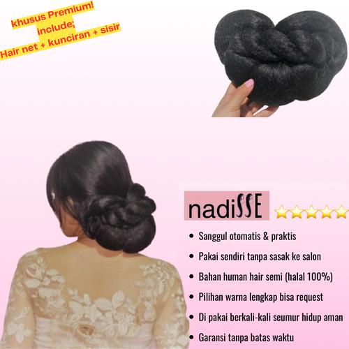Jual nadiSSE SANGGUL RAMBUT MODERN SIRKAM PUTRI KERATON/ KONDE LS MEL ...