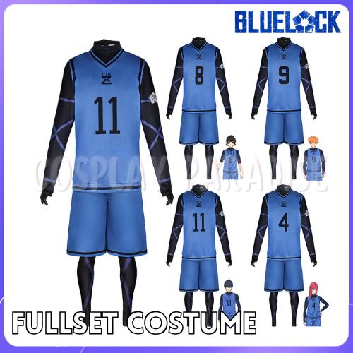 Jual Jersey Anime Blue Lock Costume Cosplay Bola Anime, Blue Lock ...