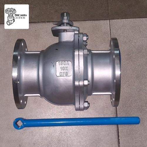 Jual ball valve 10k cf8 6inch/ball valve 6inch ss304/ball valve 10k 6inch/ball valve stainless ...