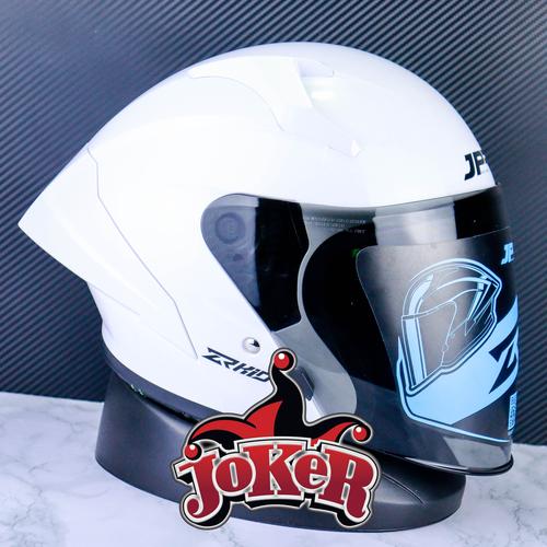 Jual JPR HELM ZR KIDS SOLID | PEARL WHITE BLACK | JPX HELM ANAK - Kota ...
