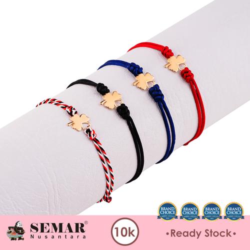 Promo Gelang Tali Emas Sierra Spring Leaf Gold 10K Semar Nusantara ...