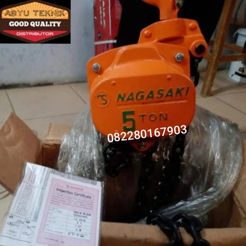 Jual CHAIN BLOCK 5 TON X 10 METER NAGASAKI - Jakarta Pusat - AbyuTeknik ...