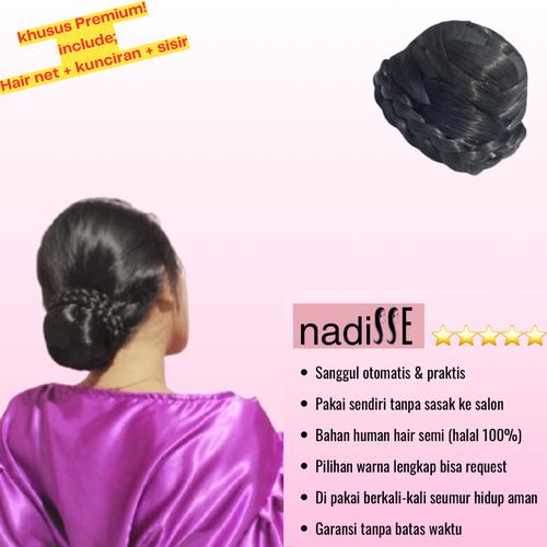 Jual nadiSSE SANGGUL RAMBUT CEPOL MODERN ALA PUTRI SEOUL/ KONDE RAMBUT ...