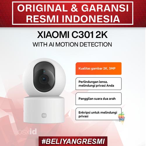 Jual Xiaomi Smart Camera C301 | CCTV Indoor | 2K Ultra-clear HD | 3MP ...