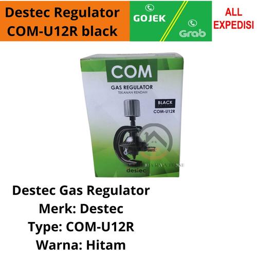 Jual DESTEC Gas Regulator tekanan rendah COM-U12R Black - Jakarta Utara ...