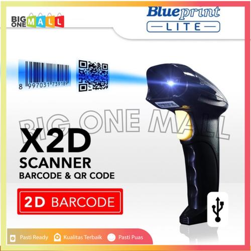 Jual Blueprint Lite Barcode Scanner Laser Wireless, Scan Barcode & QR ...