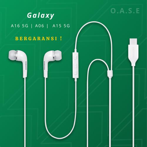 Jual Headset Samsung A16 5G | A06 | A15 5G Type C Original Earphone ...