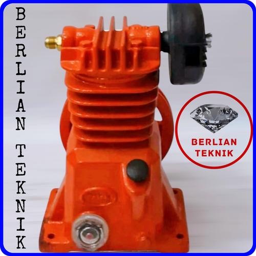 Jual Kepala Kompresor Angin Shark 1/4 HP (0.25 HP) Bare Head Compressor ...