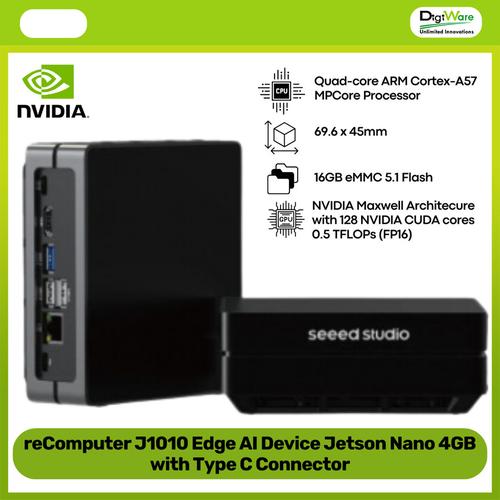 Jual reComputer J1010 Edge AI Device Jetson Nano 4GB with Type C ...