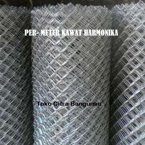 Jual Kawat Kandang Ayam 150 cm x 3 cm Kawat Lapangan Anyaman Galvanis ...
