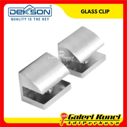 Jual Penjepit Kaca Dekson Dekkson gc d009 sn Glass Clip Konektor Kaca ...
