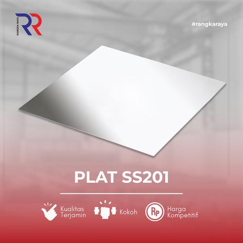 Jual Plat Stainless Steel 201 Finish 2B 0.5MM, 1.2MM, 1.5MM x 4' x 8 ...
