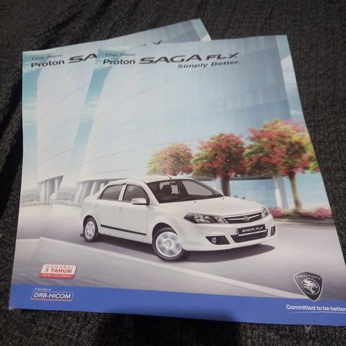 Jual brosur proton saga flx flyer - Kab. Tangerang - raja brosur murah ...