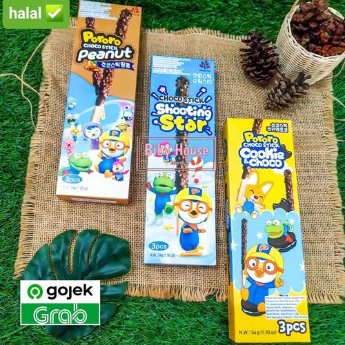 Jual PORORO STICK COOKIES AND CHOCO 54GR BISKUIT SALUT COKLAT HALAL ...