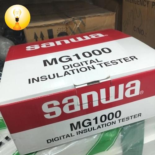 Jual SANWA MG1000 DIGITAL INSULATION TESTER MEGGER 1kV MG-1000 ORIGINAL ...