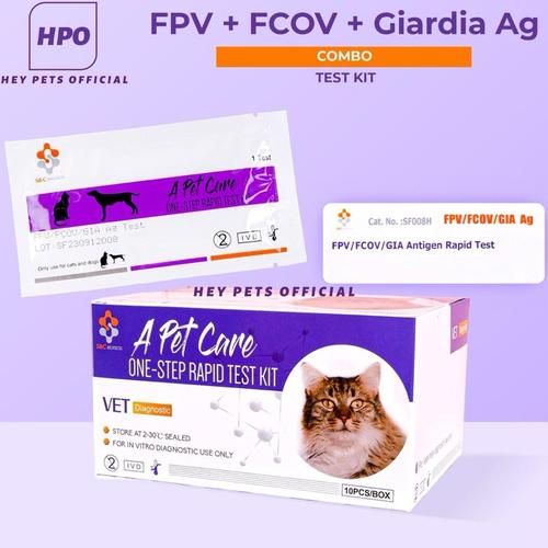 Jual Test Kit Combo FPV + FCOV + GIARDIA ag - Combo Test 3 Penyakit ...