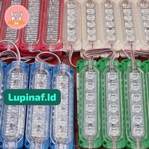 Jual MODUL LED 6 MATA ULTRASONIC 12V 6W LAMPU VARIASI - RGB - Kota ...