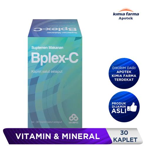 Jual ERLIMPEX BPLEX-C 30 KAPLET - Jakarta Pusat - Kimia Farma Apotek ...
