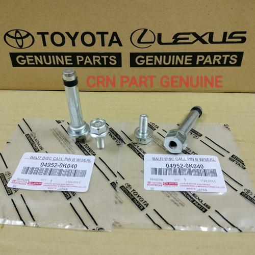 Jual BAUT PIN CALIPER+MUR TOYOTA KIJANG INNOVA REBORN ORIGINAL W/SEAL ...
