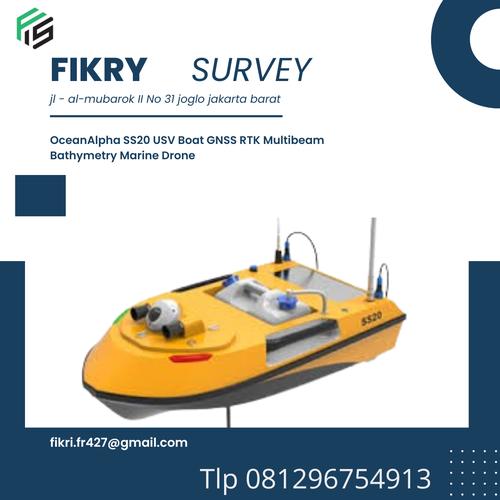 Jual OceanAlpha SS20 USV Boat GNSS RTK II - Jakarta Barat - Alat survey ...