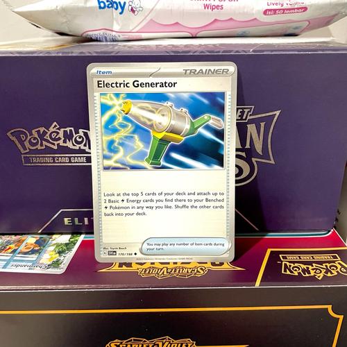 Jual Electric Generator - 170/198 Pokemon English TCG Scarlet Violet ...
