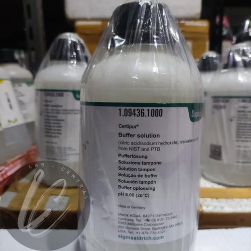 Jual Buffer Solution pH 5 MERCK 1.09436.1000 - Kab. Bandung - Lab ...