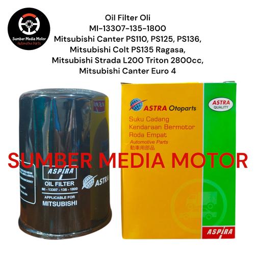 Jual Aspira Oil Filter Oli MI-13307-135-1800 Mitsubishi Colt PS135 ...