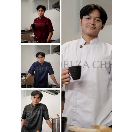 Jual Chef Jacket Seragam Koki Seragam Chef Seragam Barista - Kab ...