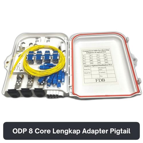 Jual ODP 8 Core Lengkapan | ODP 8 Port | ODP 8C Lengkap Adapter dan ...
