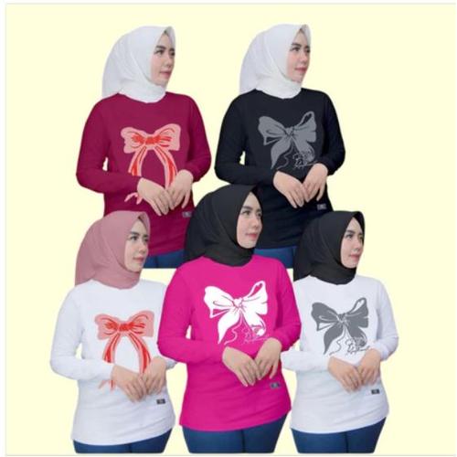 Jual Atasan Wanita Kekinian Model PITA / Kaos Cewek Size M-XXL Model ...
