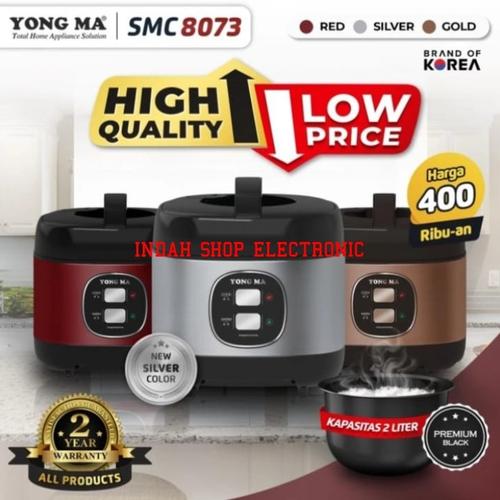 Jual Magic Com Yong Ma SMC 8073 / Rice Cooker Yong Ma SMC 8073 3in1 2L ...