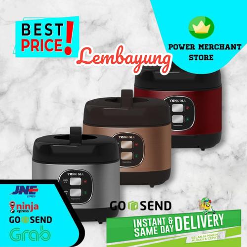 Jual YONG MA SMC-8073 Magic Com 2 Liter Body Stainless - Silver ...