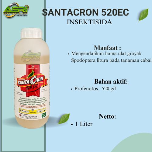Jual SANTACRON 520EC 1 literL INSEKTISIDA PROFENOFOS - Kab. Banyuwangi ...