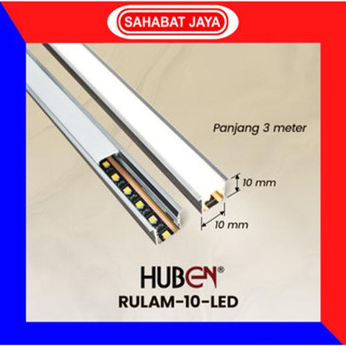 Jual HUBEN Rumah Lampu Termasuk LED Rulam 10 LED 3m Silver Langsung ...