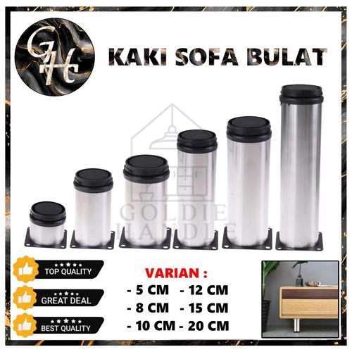 Promo Kaki Kursi Meja Lemari Stabil Kaki Sofa Furniture Cabinet Legs Adjustable Stainless Steel ...