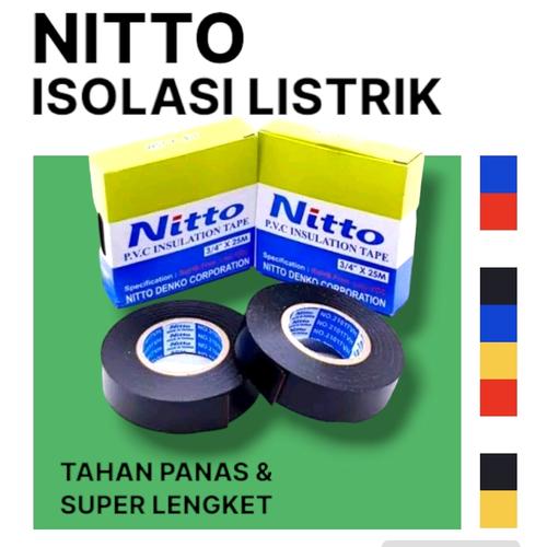 Jual Nitto isolasi listrik / Primero isolasi listrik tahan api 3/4" x ...