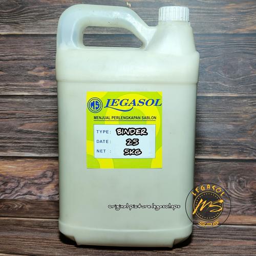 Jual Binder Styrene Acrylic 25 ( u/Cat tembok & sablon dll ) @5kg ...