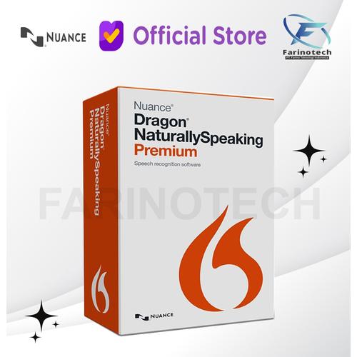 Promo Nuance Dragon NaturallySpeaking Premium Original Key 1 Device ...